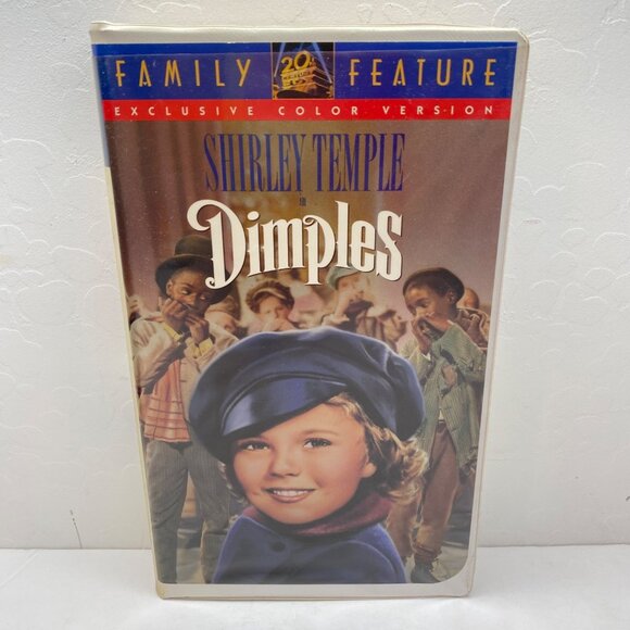 20th Century Studios | Media | Vintage Shirley Temple In Dimples Vhs Clamshell Feature Exclusive ...